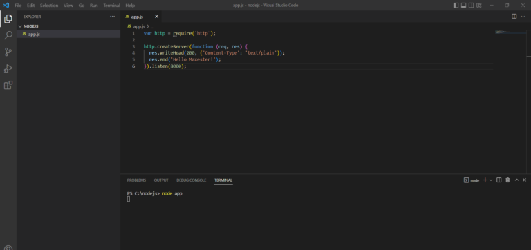 What is Node Js - MaXEster Technologies | Technical Blog